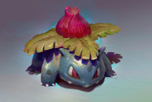 Ivysaur Print – Art of RJ Palmer
