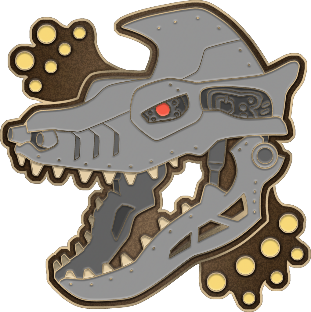 Metal God Pin – Art of RJ Palmer