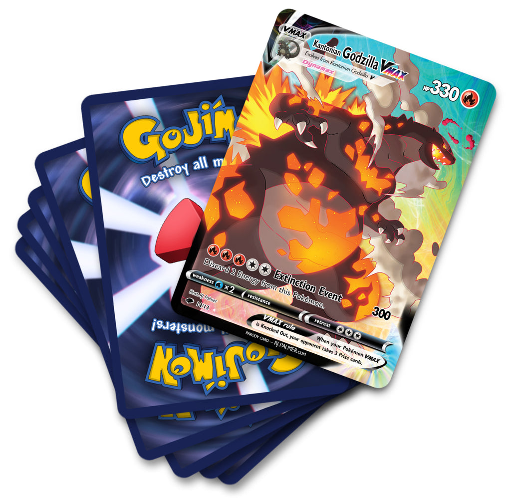 Gojimon Parody Card Pack – Art of RJ Palmer